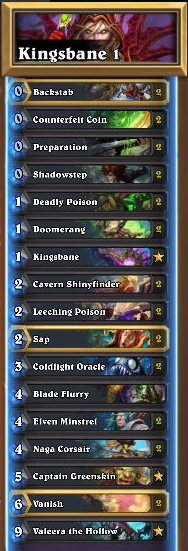 hearthstone valeera deck