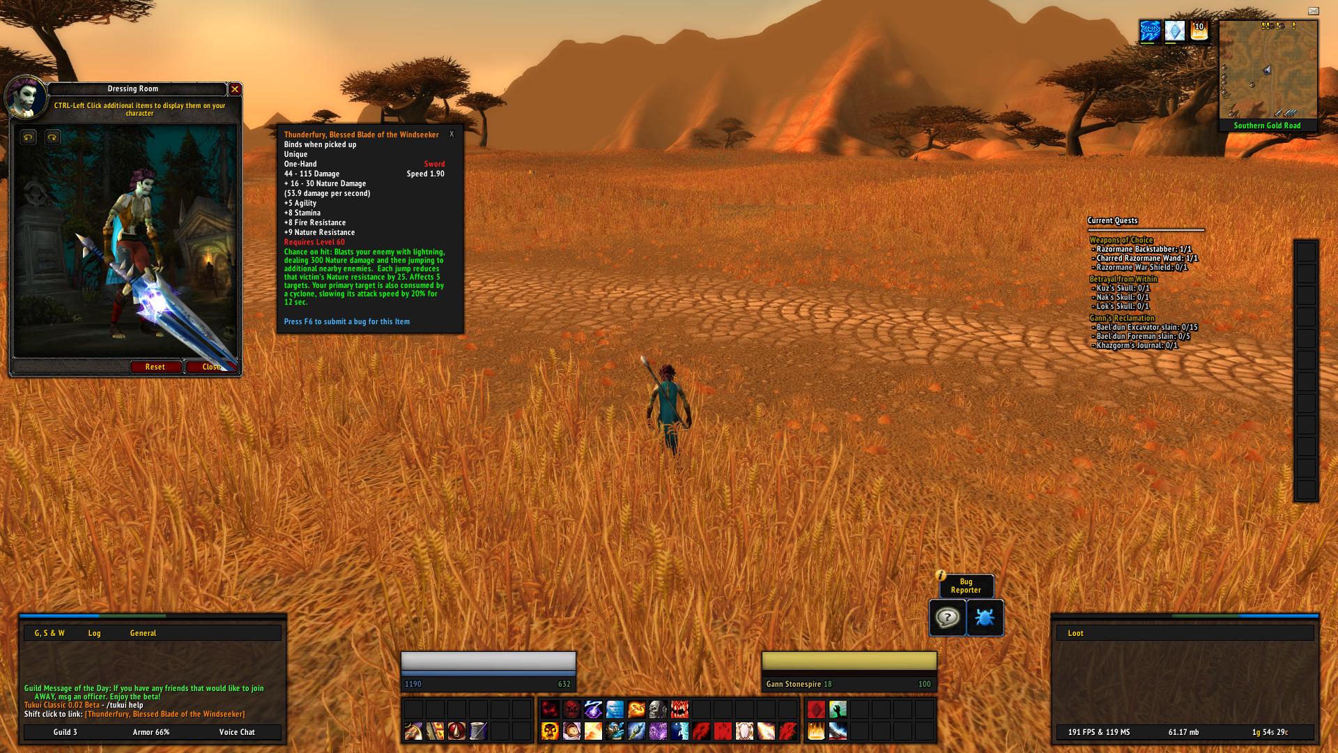 thunderfury requirements