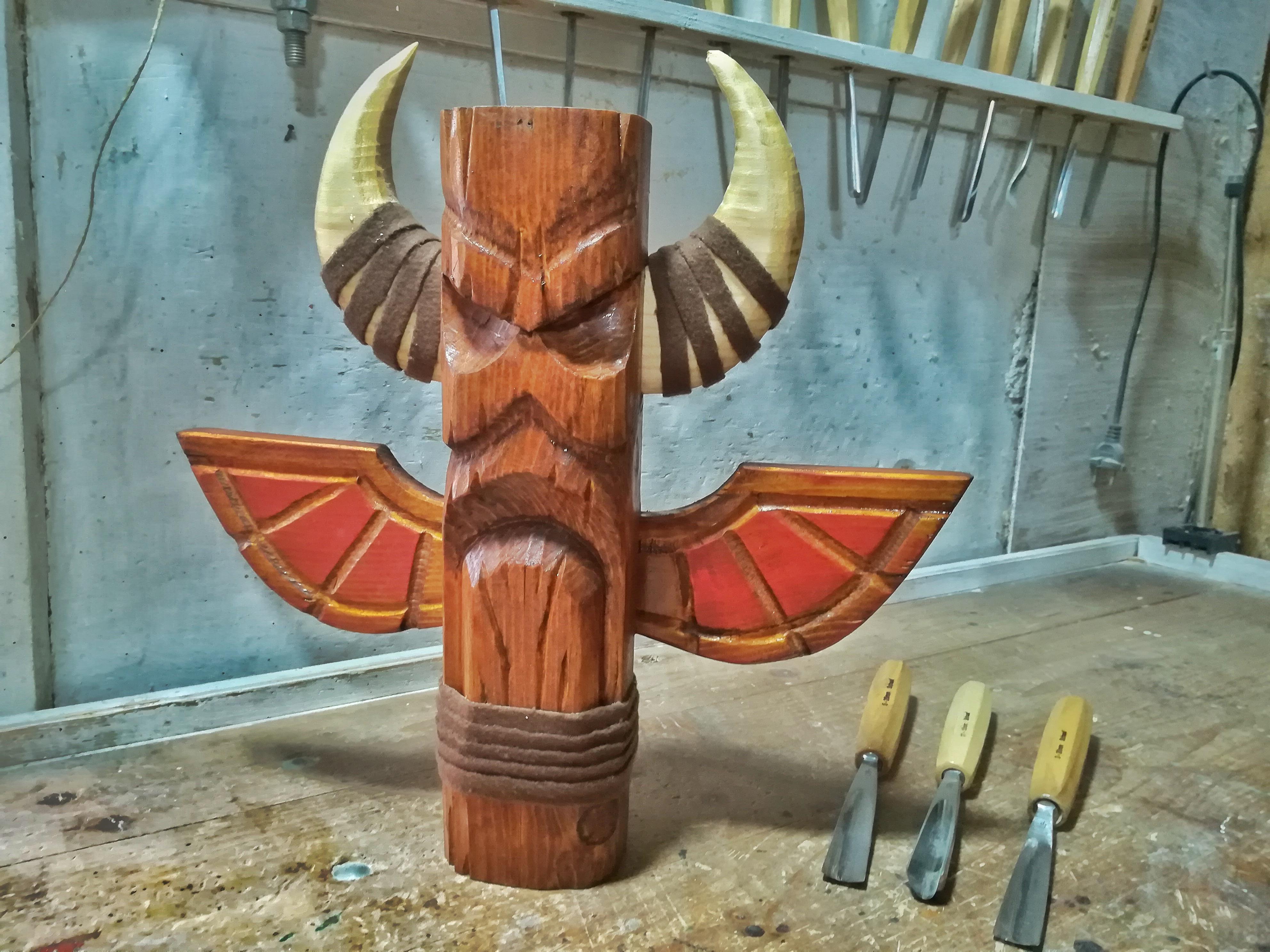 Tauren Totem Carved Out of Wood - News - Icy Veins