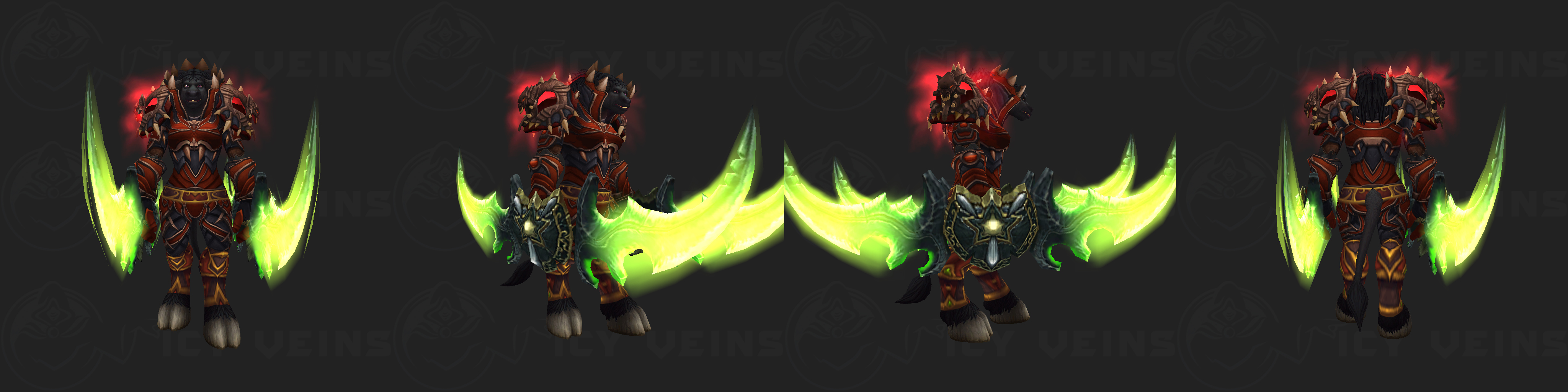 Tauren Rogues Wearing Tier 1-6 Sets (Including Warglaives) - News - Icy ...