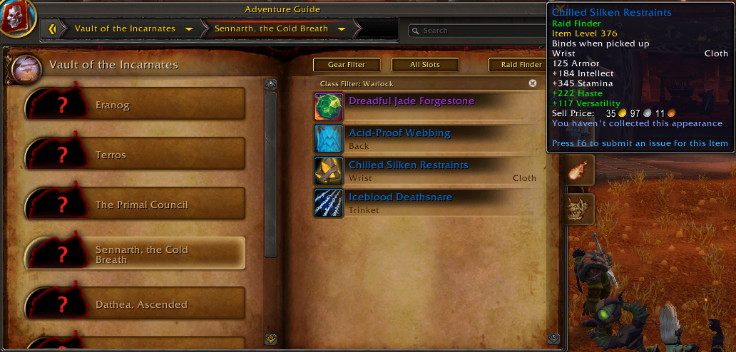 Rare Loot Quality from Mythic +0 Dungeons and Raid Finder Bosses ...