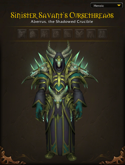 A Preview of the Warlock Aberrus Raid Tier Set in Patch 10.1 - News ...