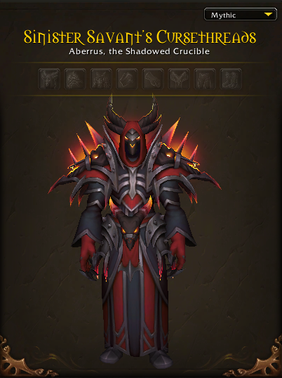 A Preview of the Warlock Aberrus Raid Tier Set in Patch 10.1 - News ...