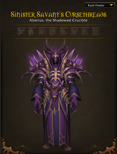 A Preview of the Warlock Aberrus Raid Tier Set in Patch 10.1 - News ...