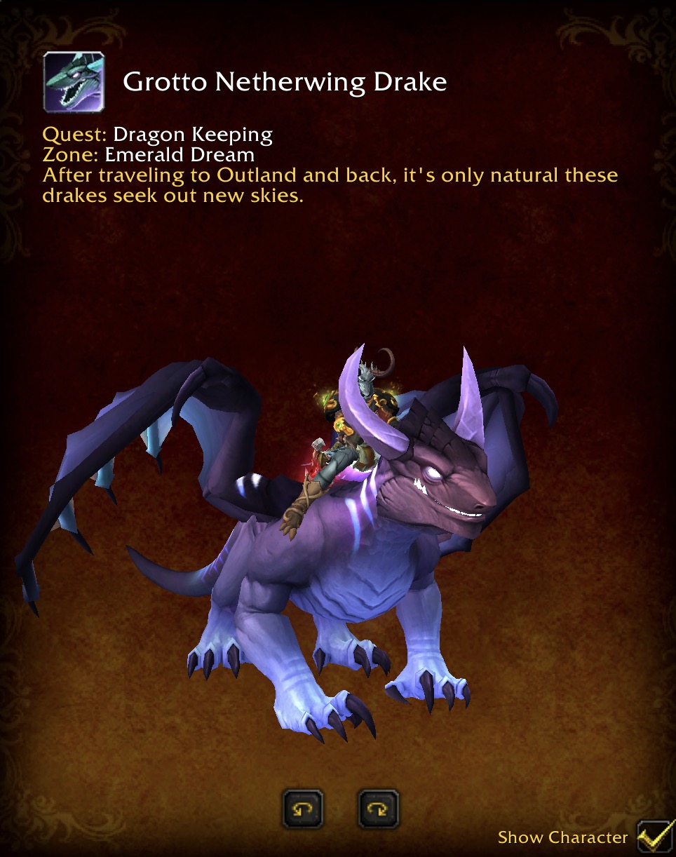 Grotto Netherwing Drake Available from the Emerald Dream Campaign in ...