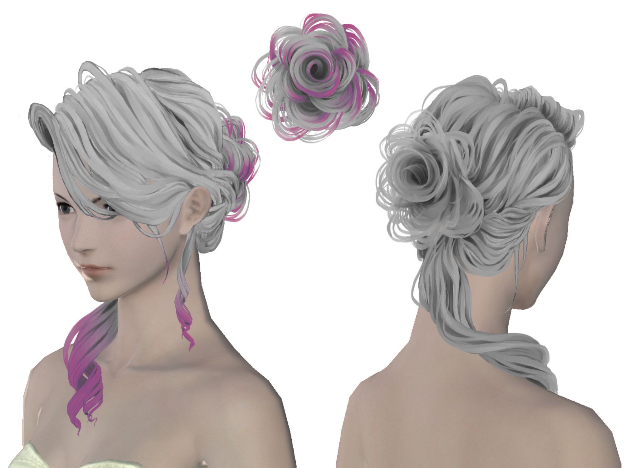 FFXIV - Hairstyle Contest Winners Announced! See The Amazing Designs ...