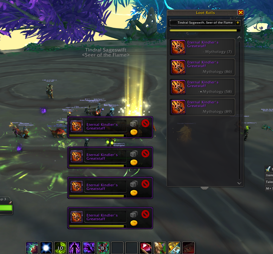 Amirdrasssil Loot Saga: Tindral Drops 4 Identical Staves - News - Icy Veins