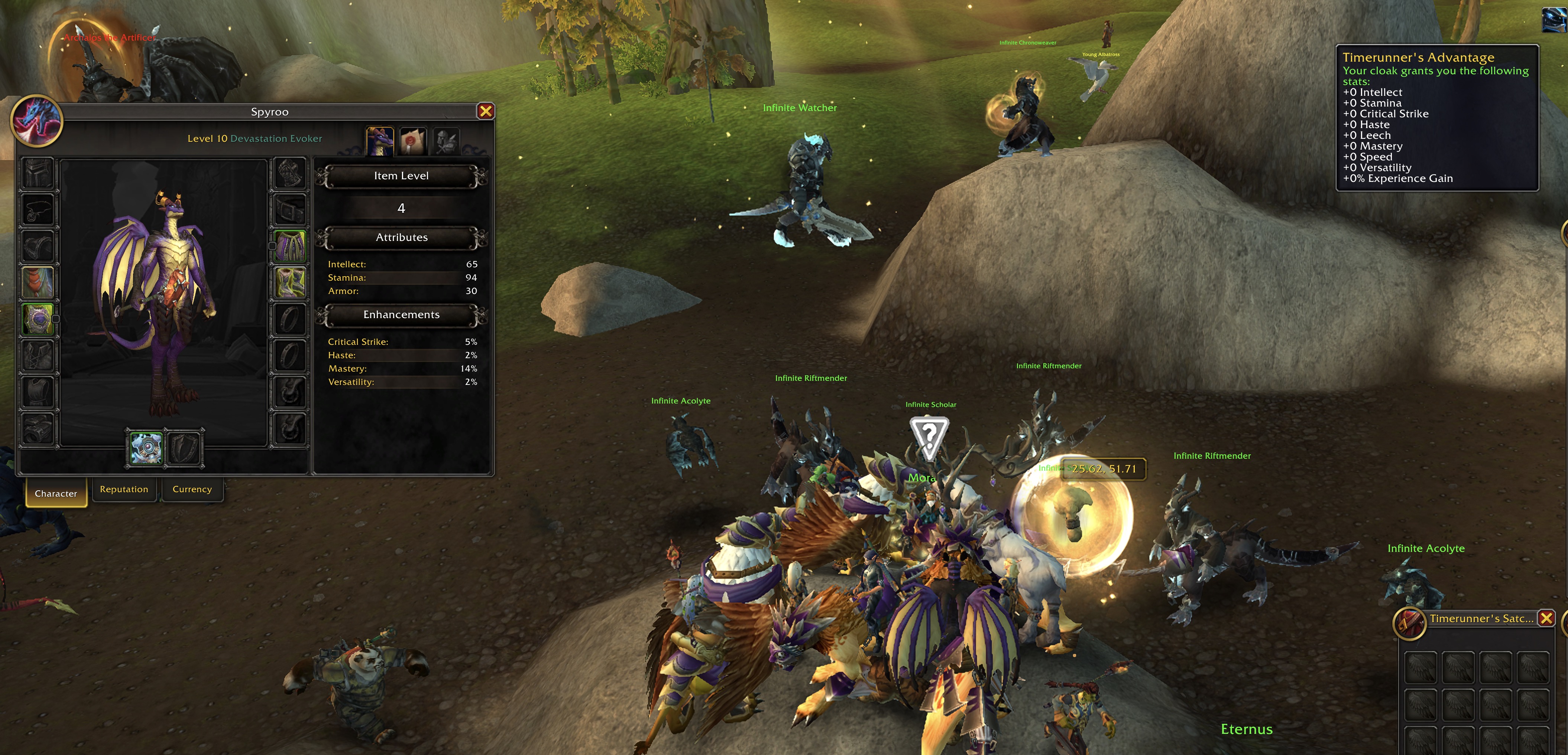 Cloak of the Infinite Potential Guide for WoW Remix: Mists of Pandaria ...