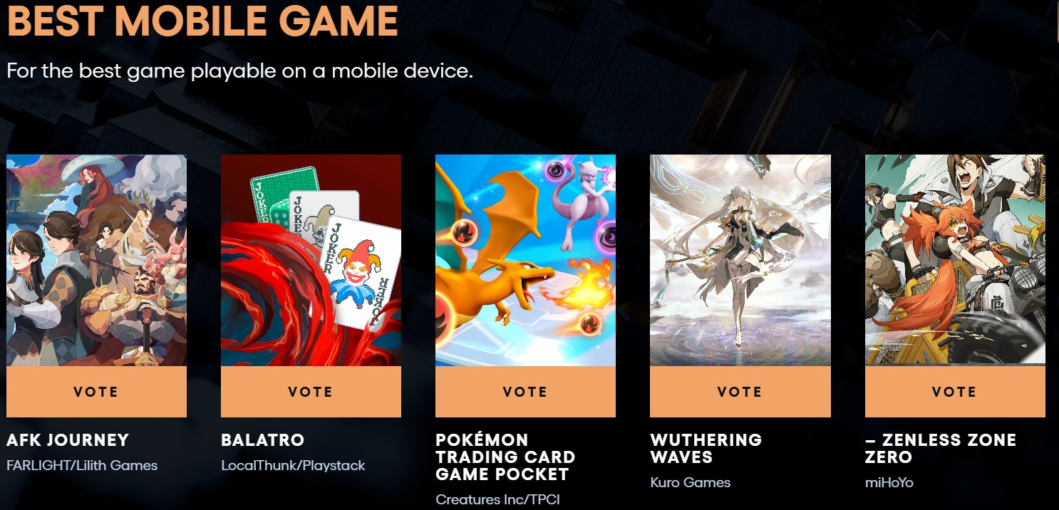 Zenless Zone Zero Competes for Best Mobile Game 2024! - News - Icy Veins