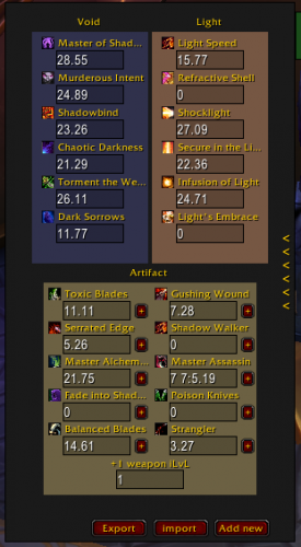 Assassination Rogue 7.3 - Page 20 - Old Comments - Icy Veins