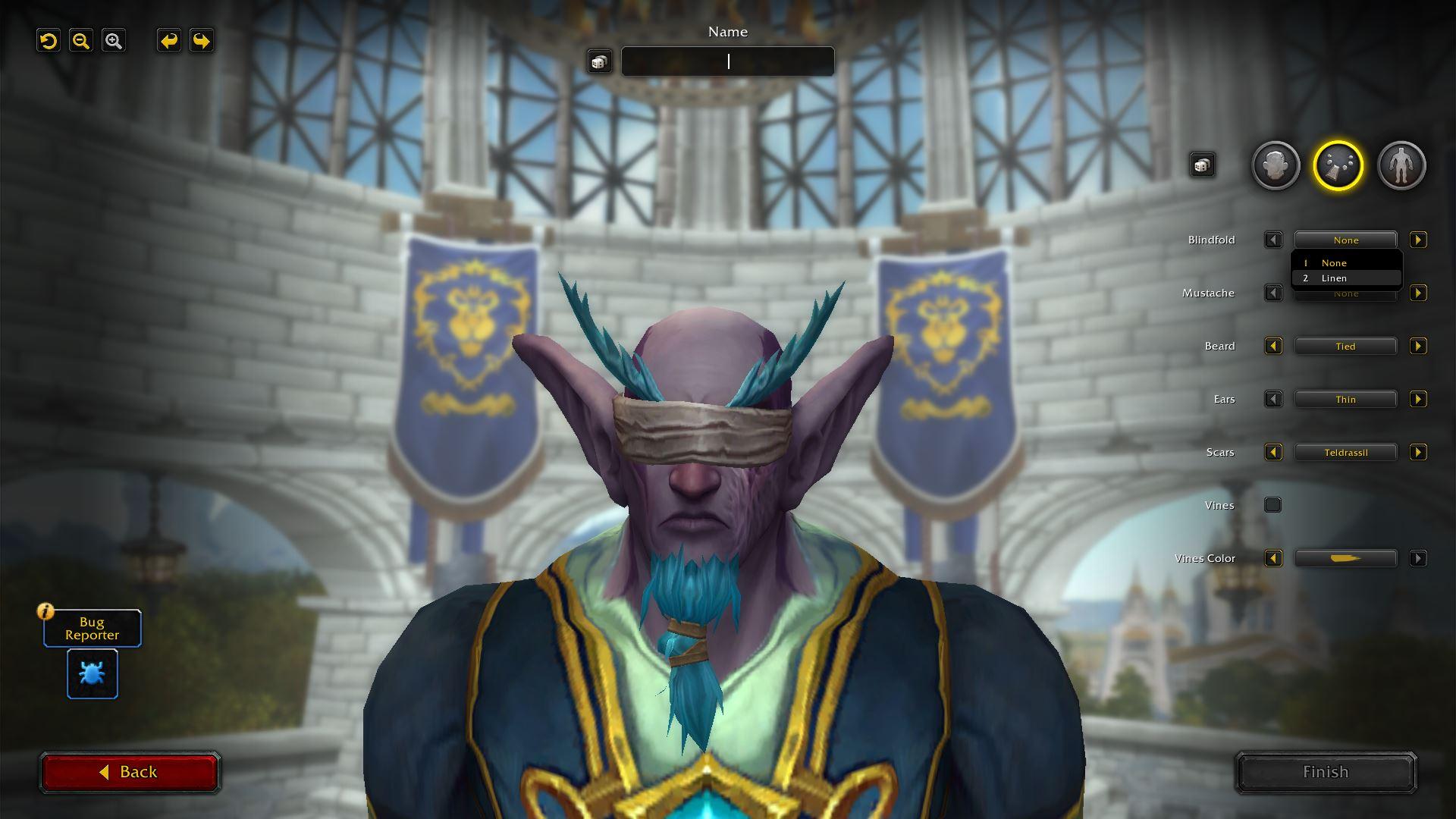 Night Elf Male Blindfold Customization Option in Shadowlands - News ... Night Elf Male Blindfold Customization Option in Shadowlands - News ...