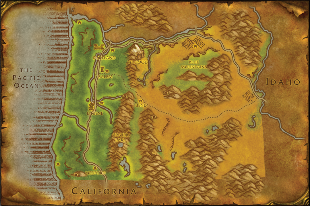World of Warcraft-Style Maps of US States - News - Icy Veins