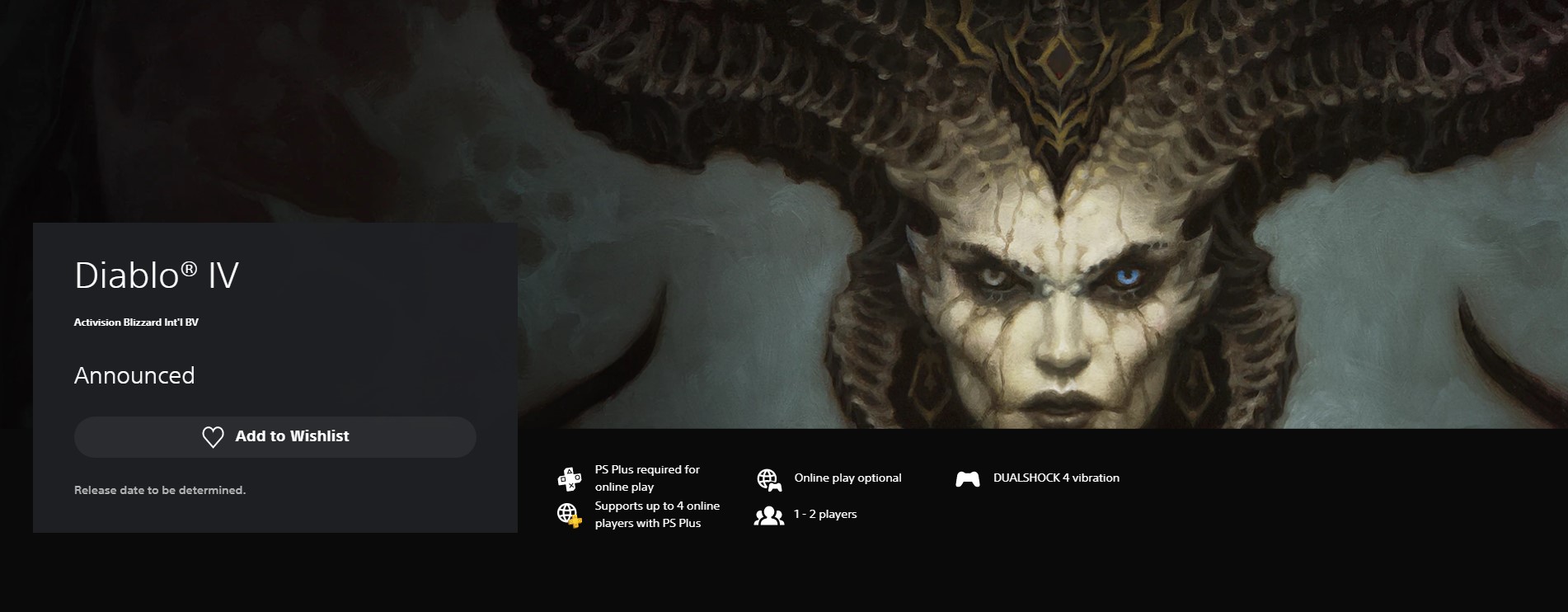 Diablo IV Added to the Playstation Store - News - Icy Veins