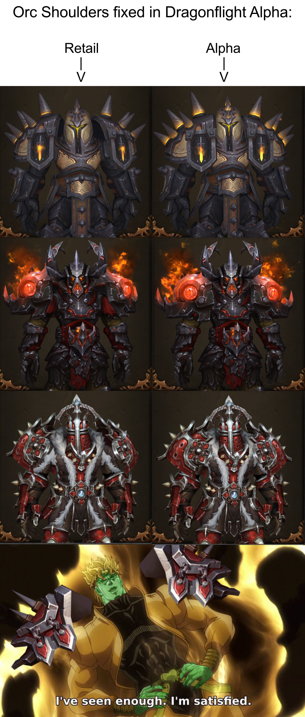 Orc Shoulders Fixed in Dragonflight Alpha - News - Icy Veins
