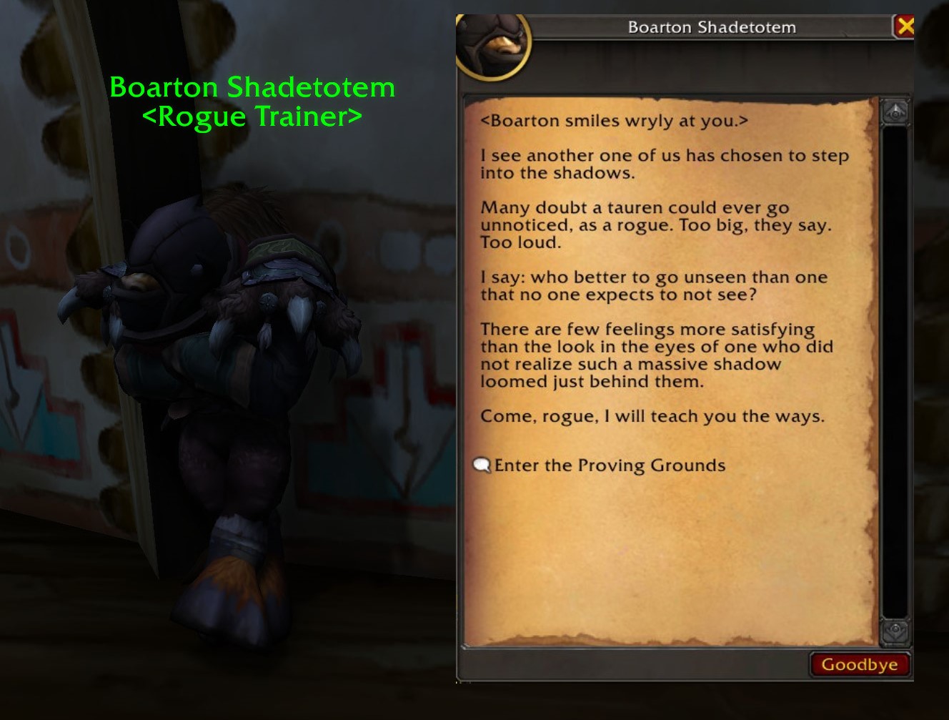 Patch 10.0.5 Adds New Rogue Trainer in Thunder Bluff - News - Icy Veins