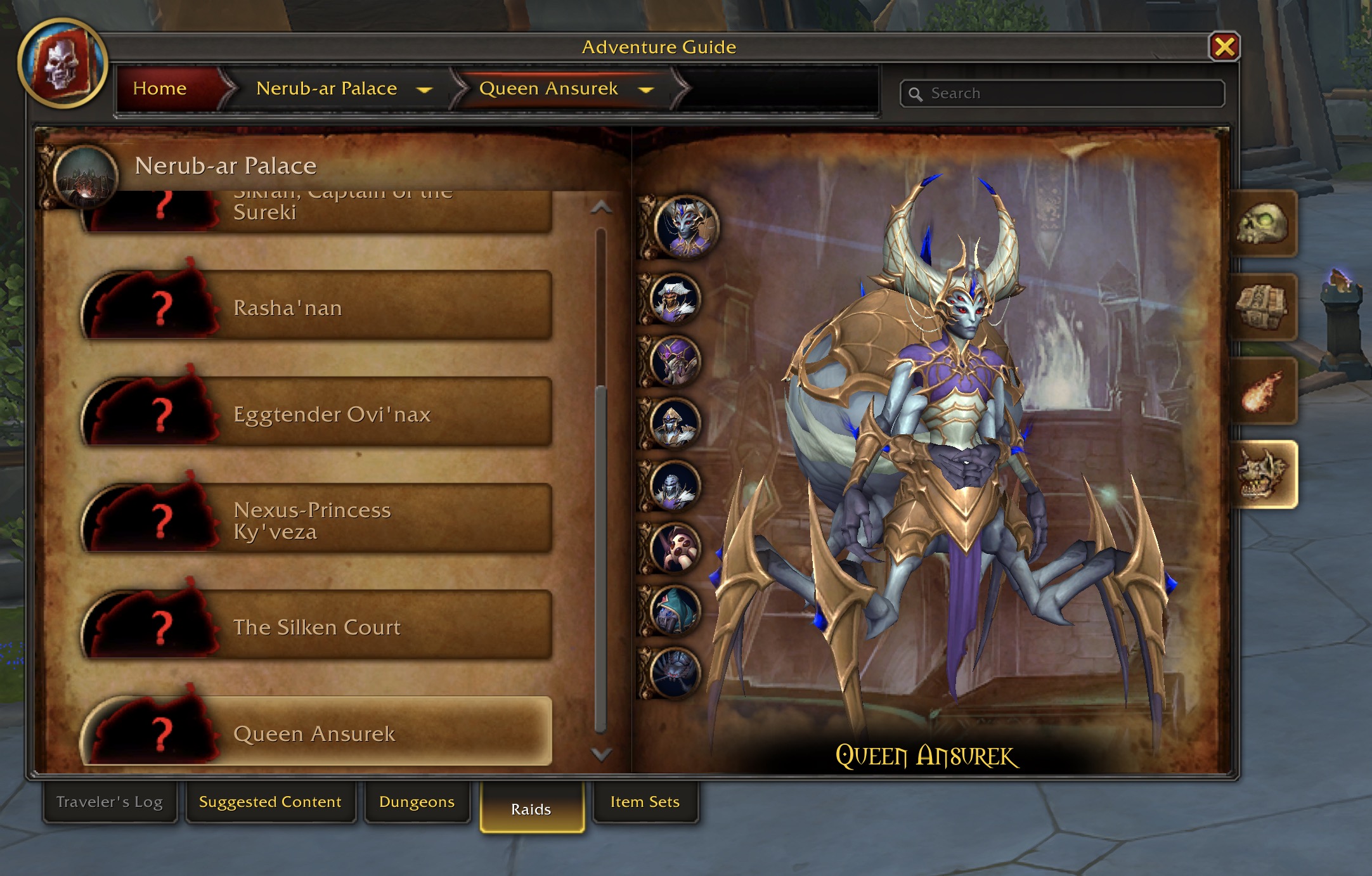 Nerub-ar Palace Raid Bosses and Item Level of Rewards - News - Icy Veins